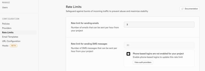 Setting Up Supabase Magic Links