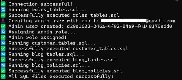 Supabase Automatic Setup Guide